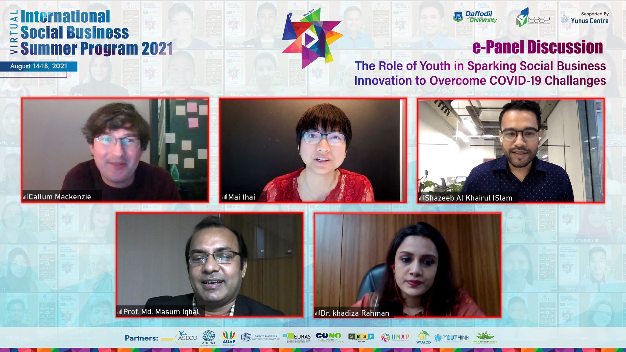 DIU Hosted Virtual ISBSP-2021 with Immense Global Participation - DIU Blog