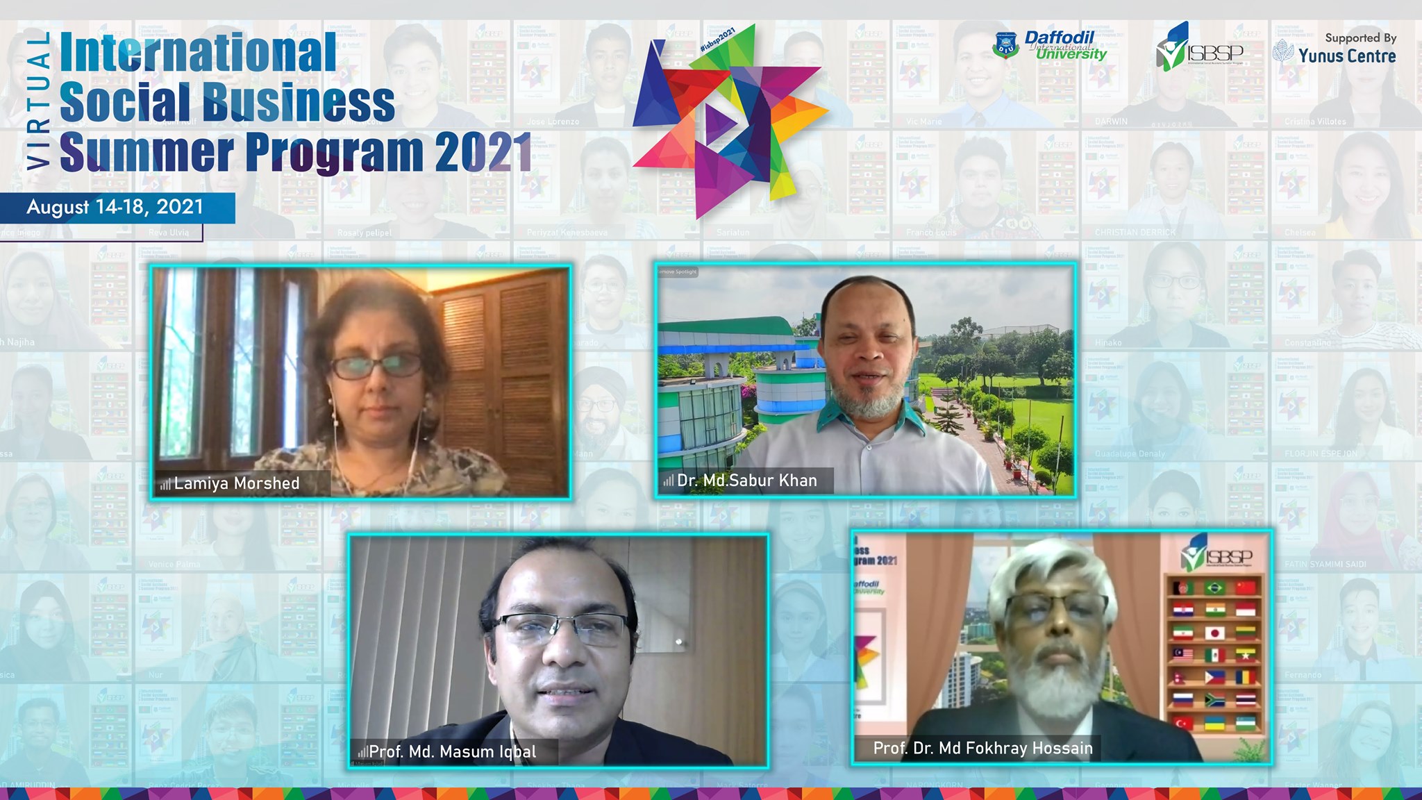 DIU Hosted Virtual ISBSP-2021 with Immense Global Participation - DIU Blog